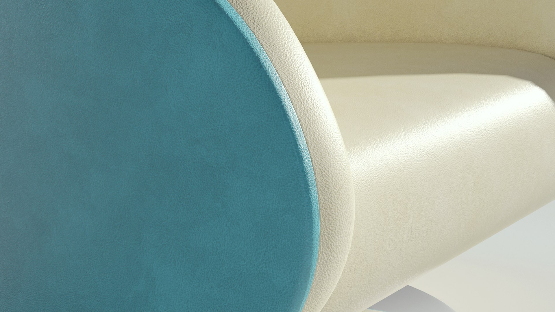 3D Leather Rotating Armchair Model - TurboSquid 1448962