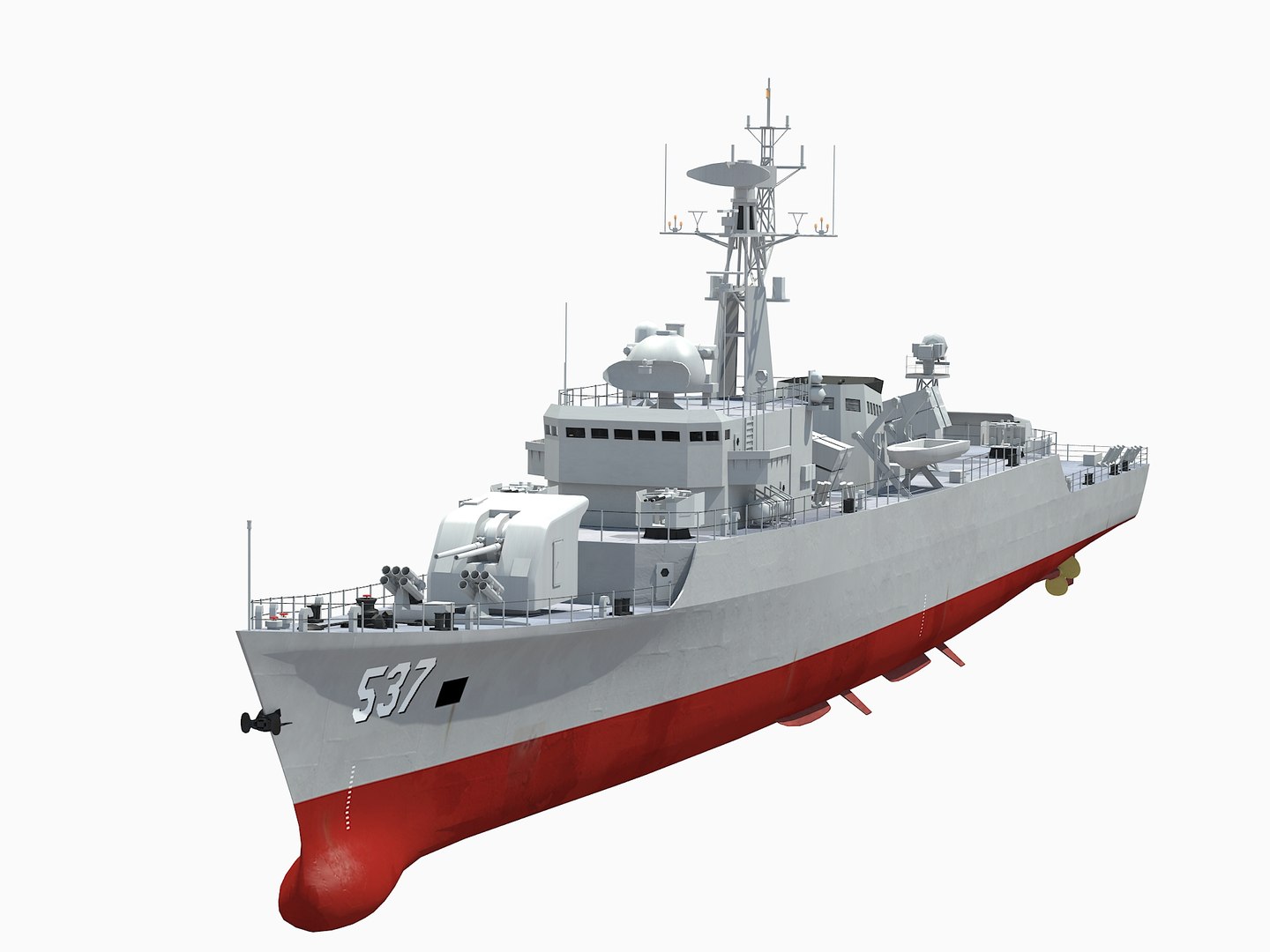 Zhoushan Type 053H2 Frigate3Dモデル - TurboSquid 1958582