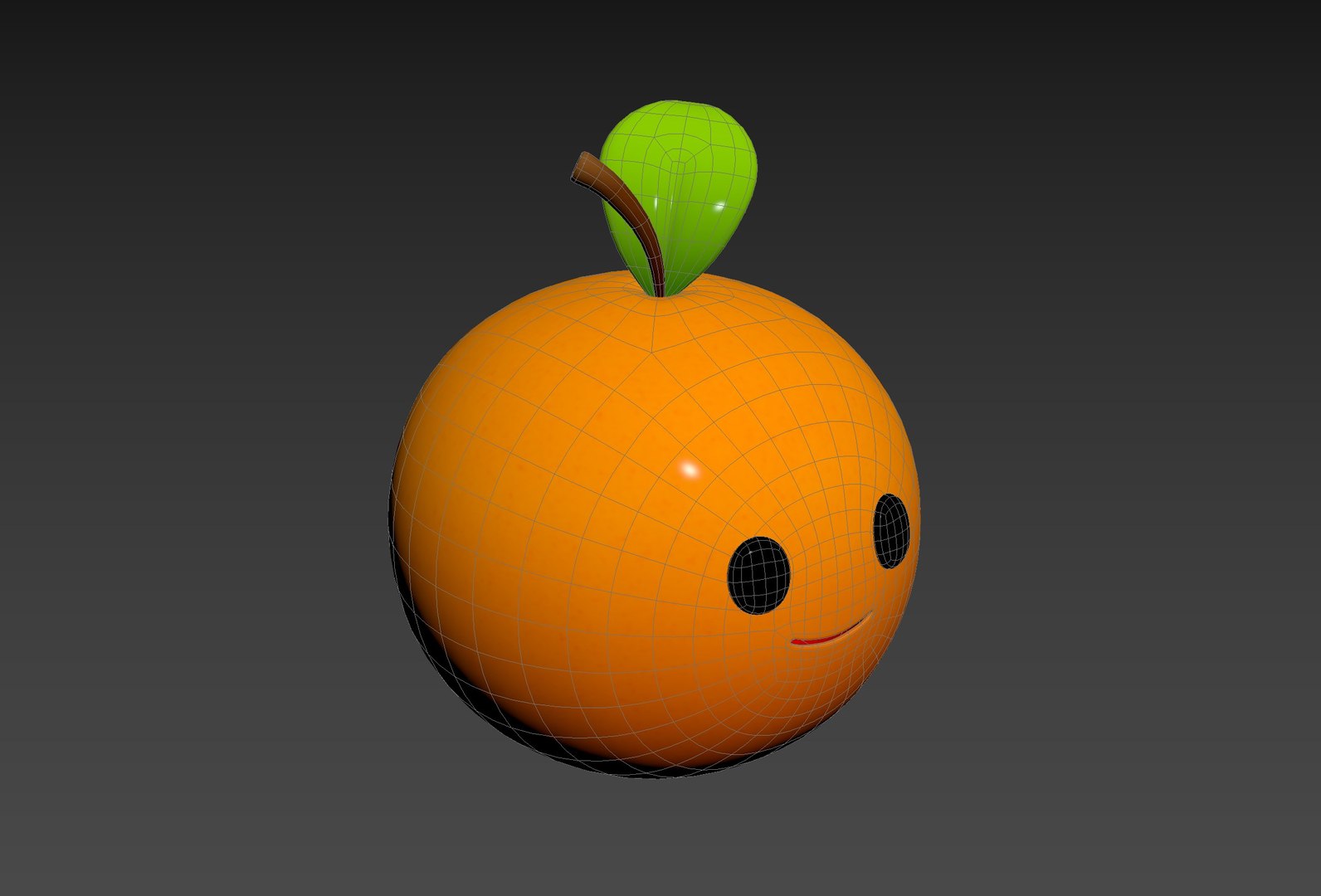 3D Model Prop275 Orange Head - TurboSquid 2195875