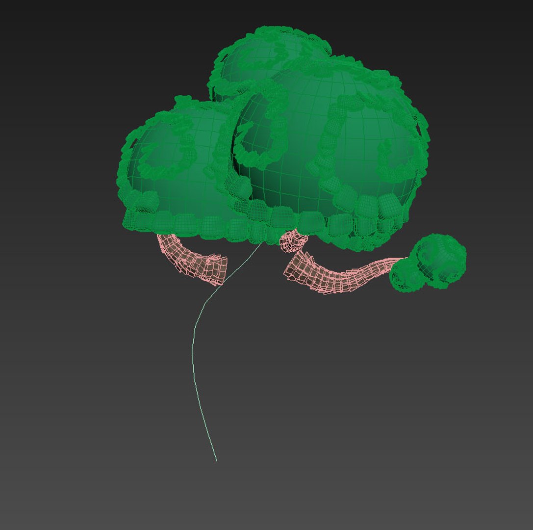 3D cartoon tree model - TurboSquid 1394553