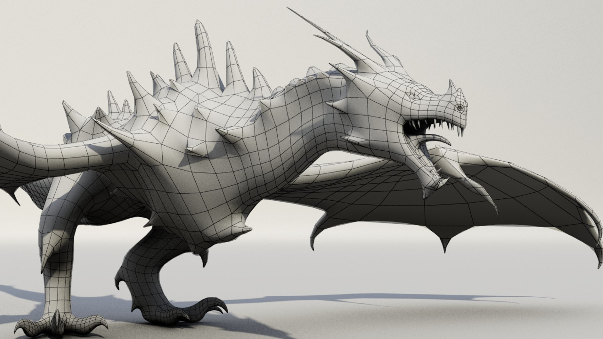 3d Dragon Model
