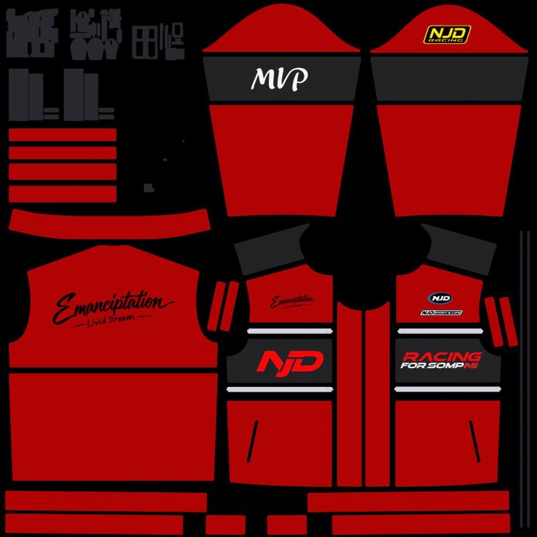 Style3D Casual Racing Jacket Model - TurboSquid 2344110