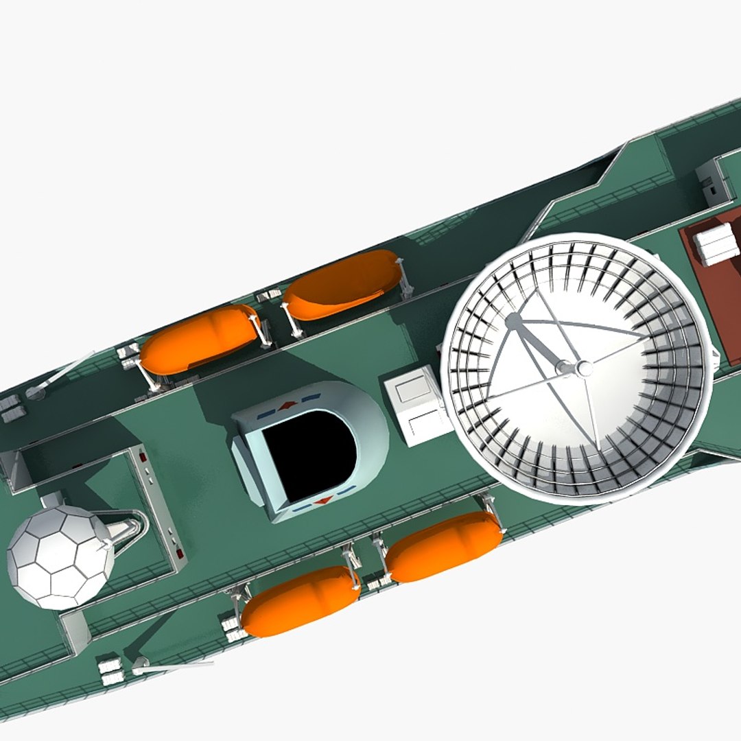 3D survey ship - TurboSquid 1484419