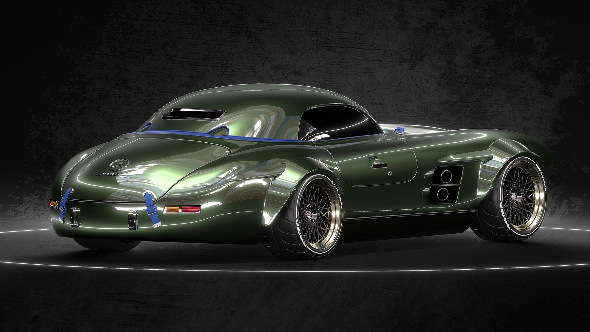 Mercedes-Benz 300 SL Widebody 3D Model - TurboSquid 2248489