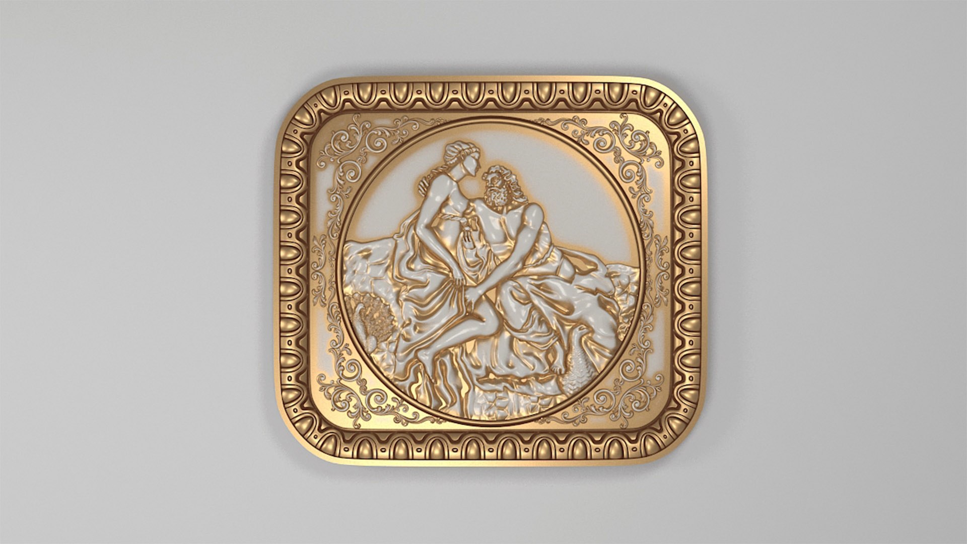 3D Hera Bas-Relief model - TurboSquid 2132712