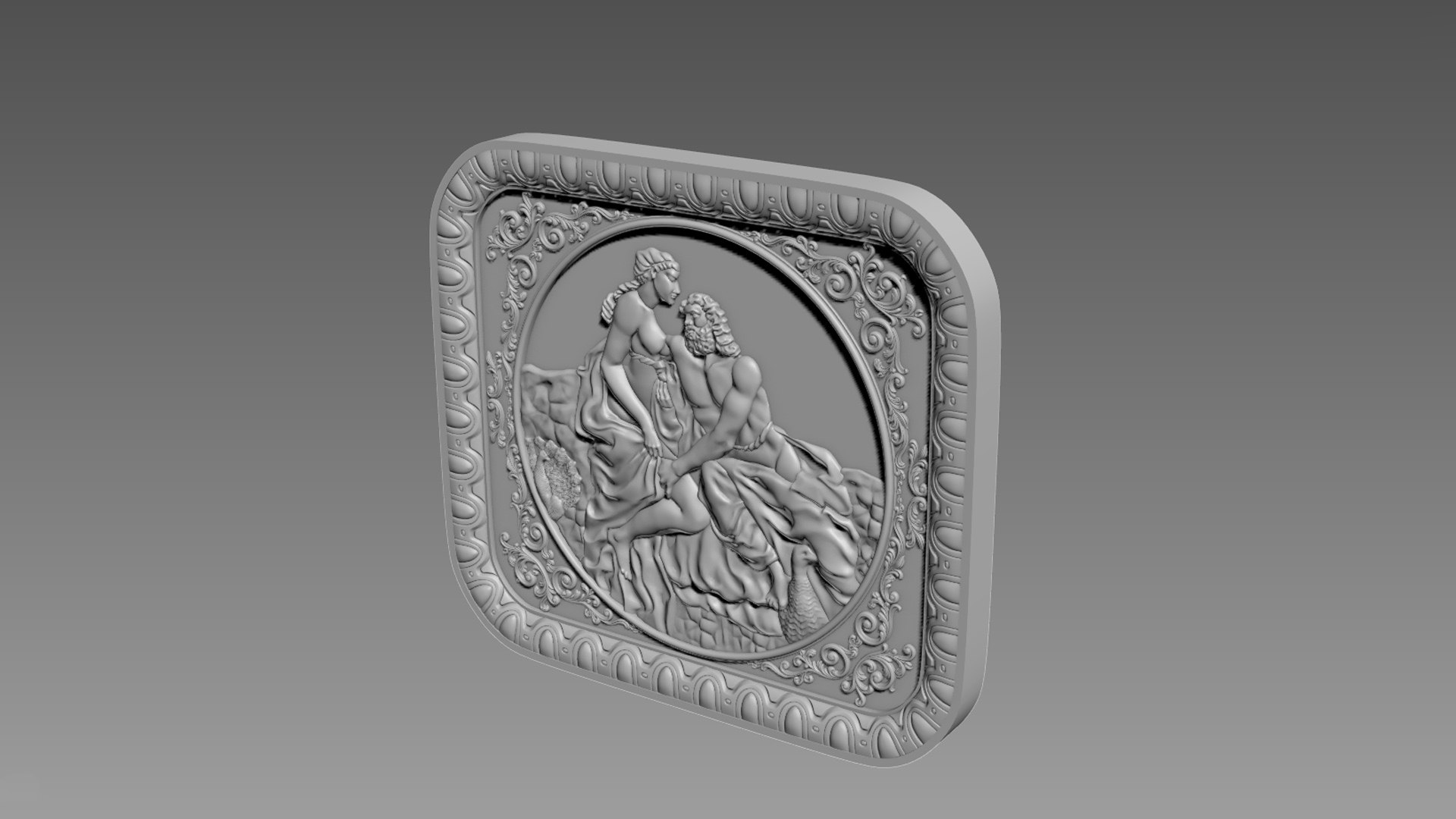 3D Hera Bas-Relief model - TurboSquid 2132712