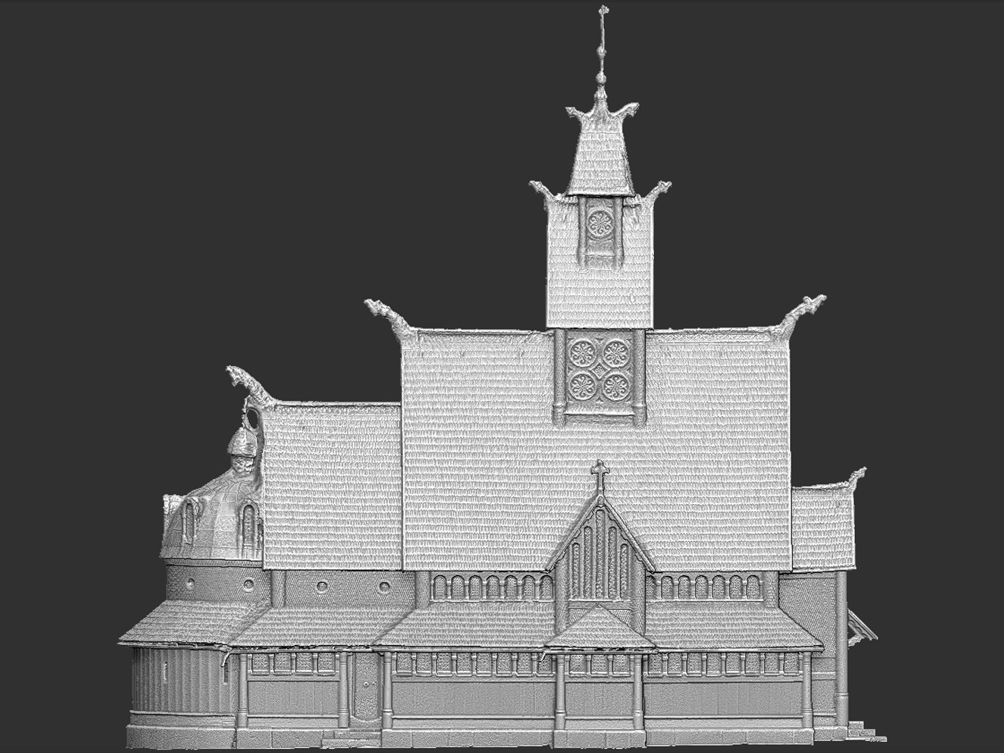 3D Viking Temple Scan Model - TurboSquid 1151803