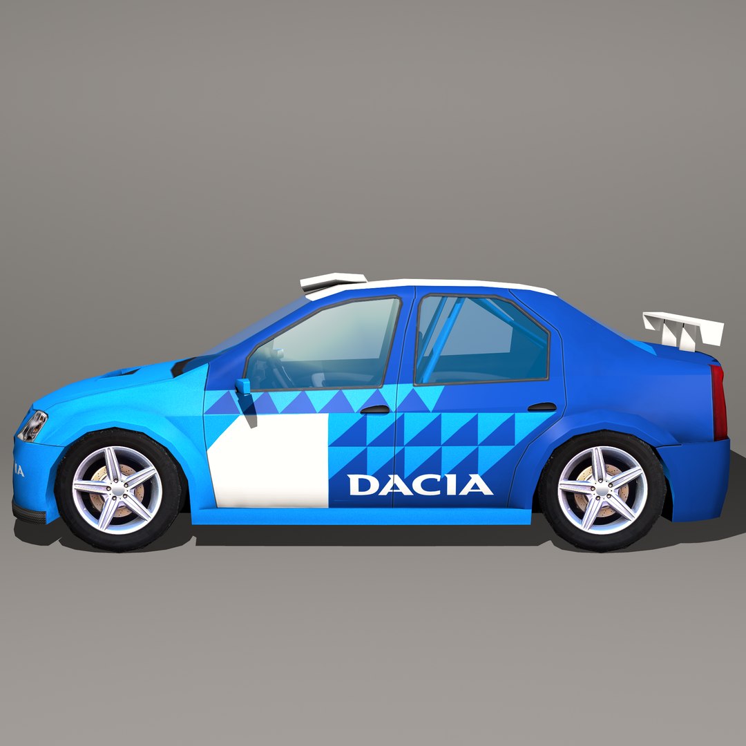 Dacia Logan 3d Model
