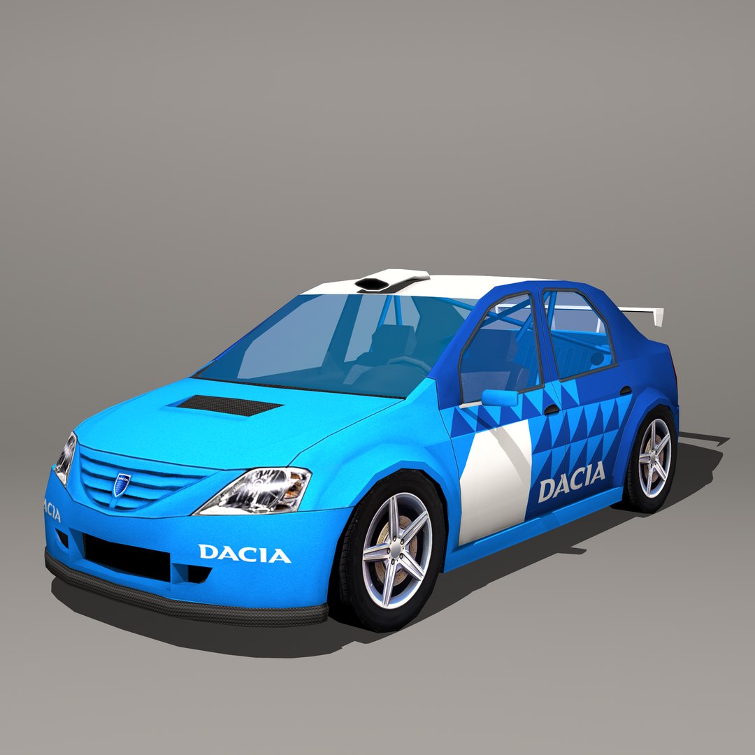 Dacia Logan 3d Model