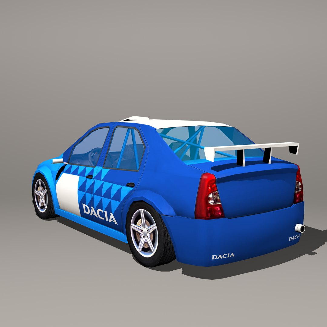Dacia Logan 3d Model