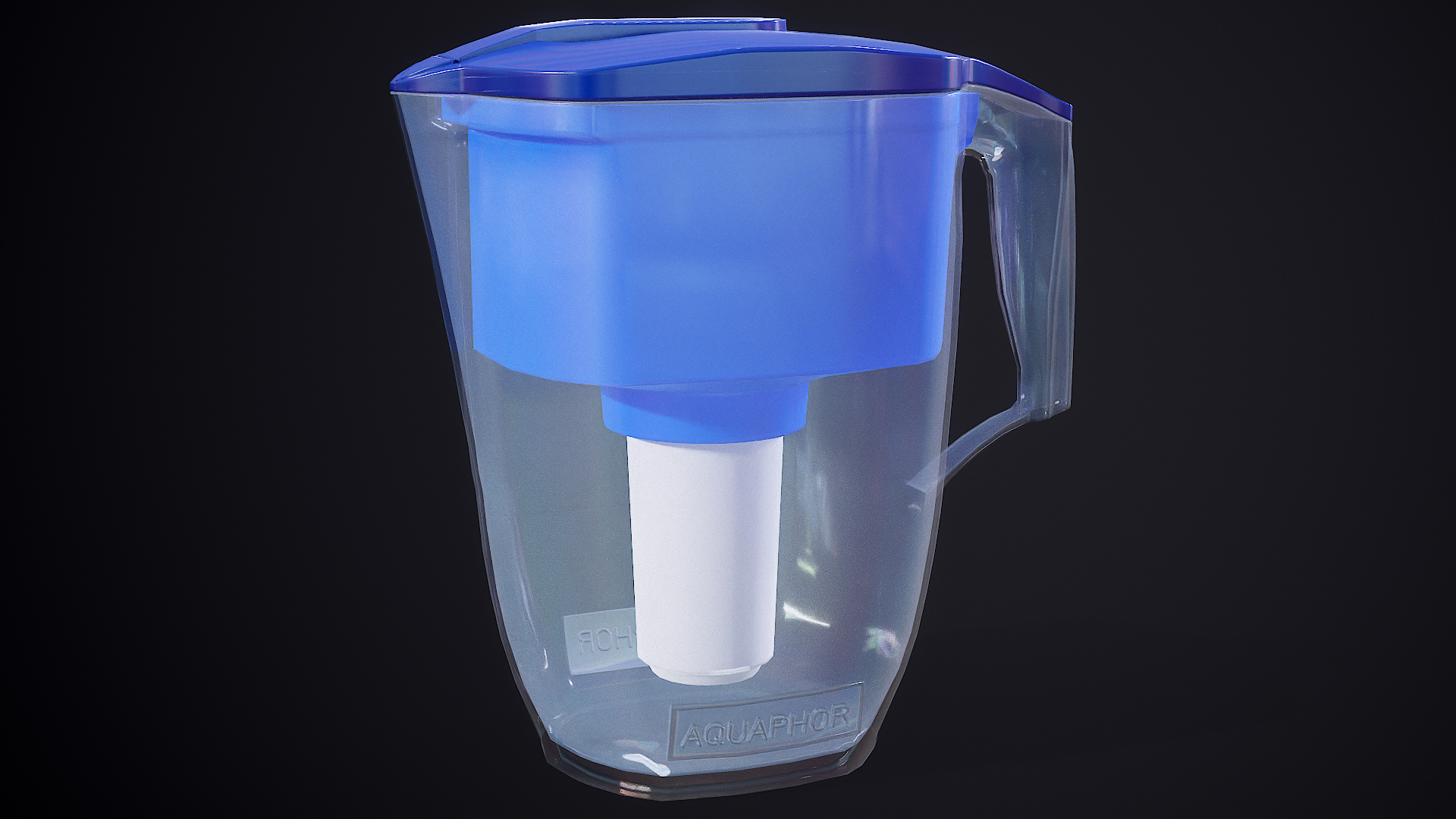 Jug Water Filter PBR 3D Model - TurboSquid 1811474