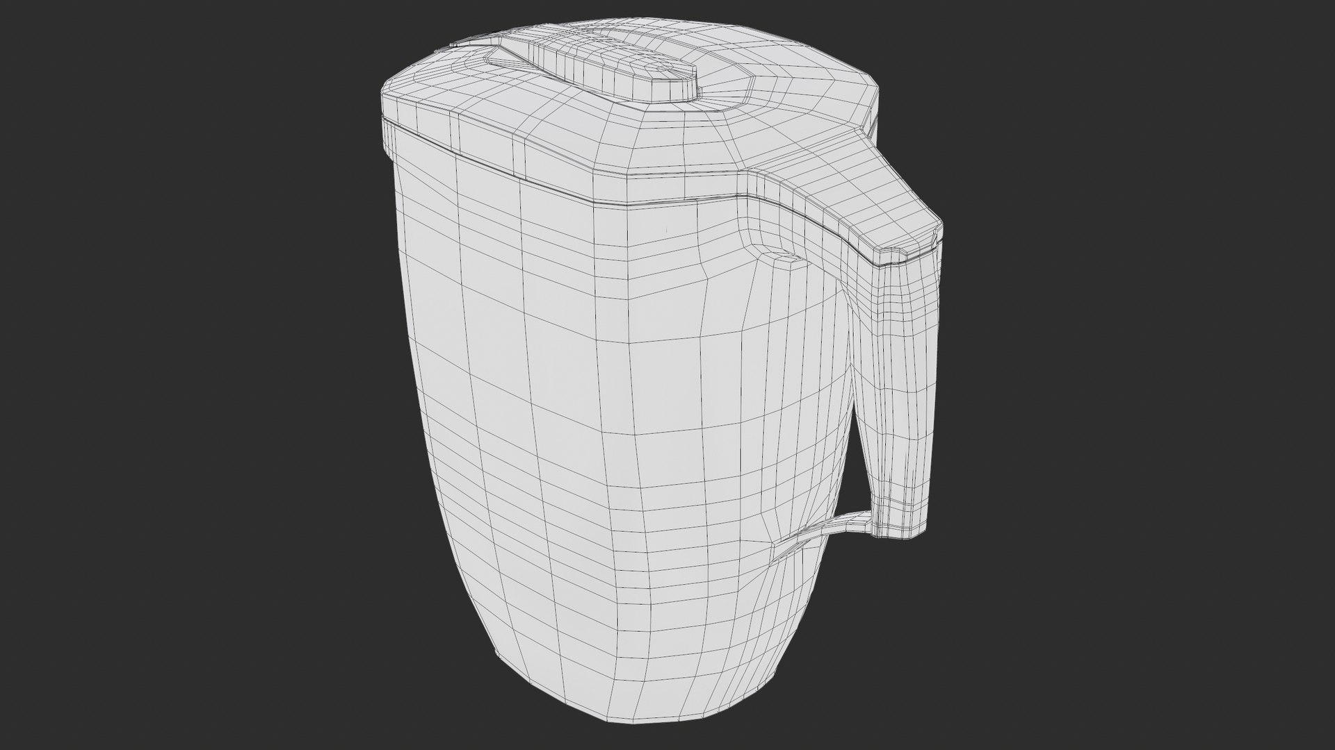 Jug Water Filter PBR 3D Model - TurboSquid 1811474