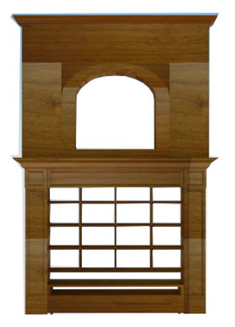 Modern classic divider 3D model - TurboSquid 1613601