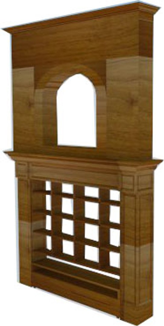 Modern classic divider 3D model - TurboSquid 1613601