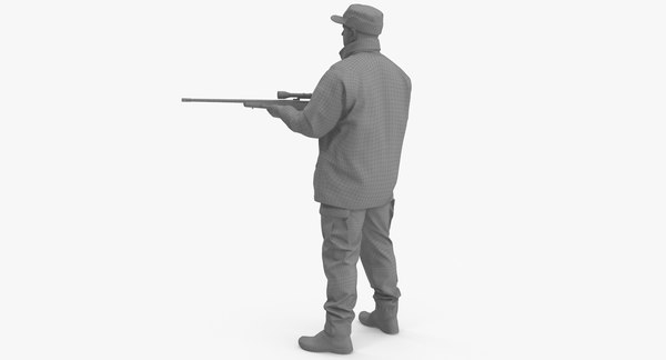 3D модель Arnold Uniform Military Idle Pose 01 With Rifle - TurboSquid ...