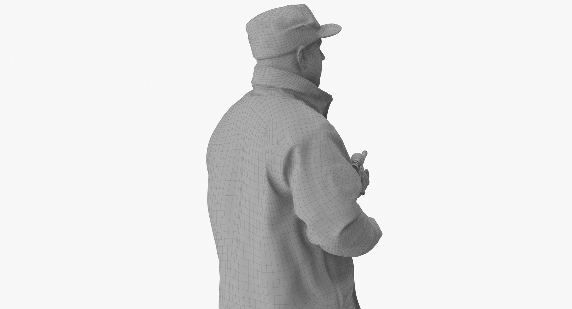 Arnold Uniform Military Idle Pose 01 With Rifle3D模型 - TurboSquid 1926436