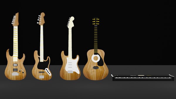3D music instrument model - TurboSquid 1690160