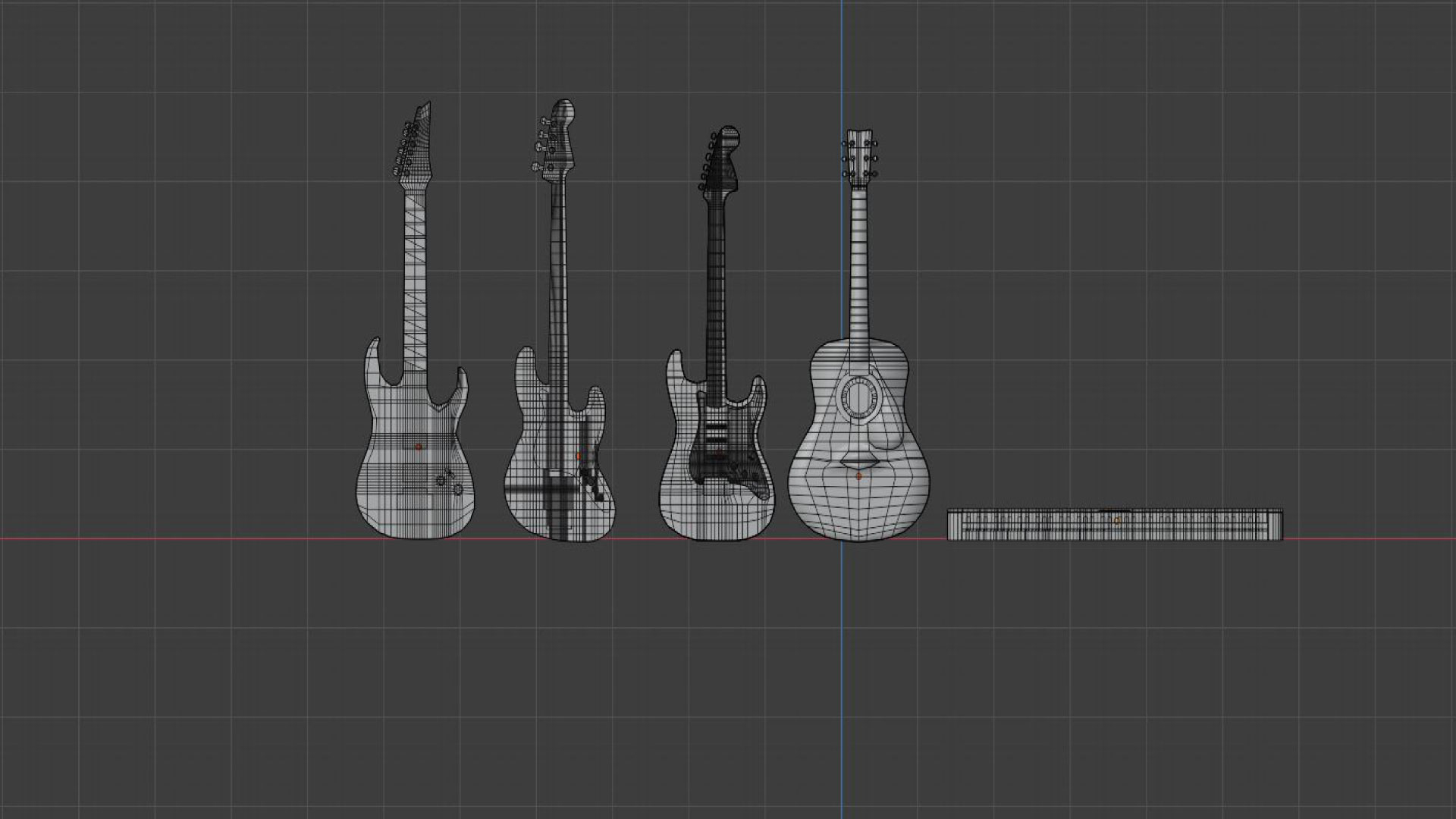 3D music instrument model - TurboSquid 1690160