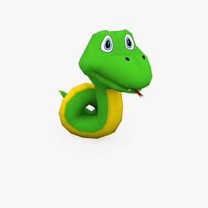 Cartoon Snake 3D Models for Download | TurboSquid