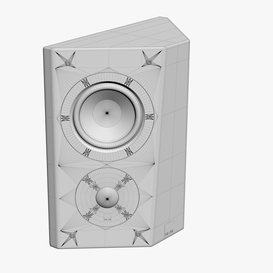 3D model SVS Ultra Surround Speaker Black Oak - TurboSquid 2127284