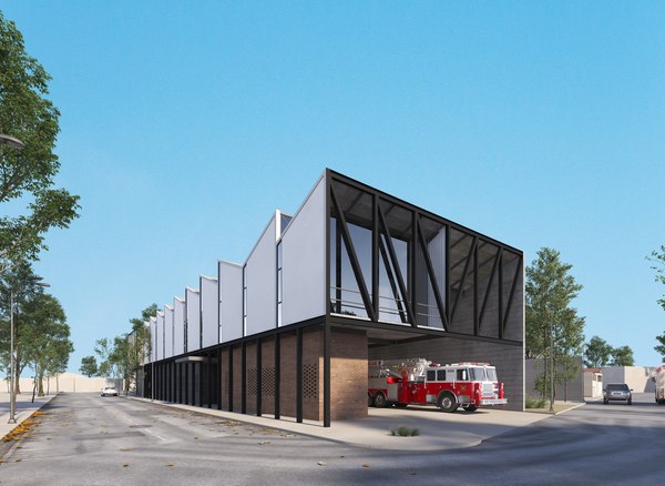 Architecture Firehouse 3D Models for Download | TurboSquid
