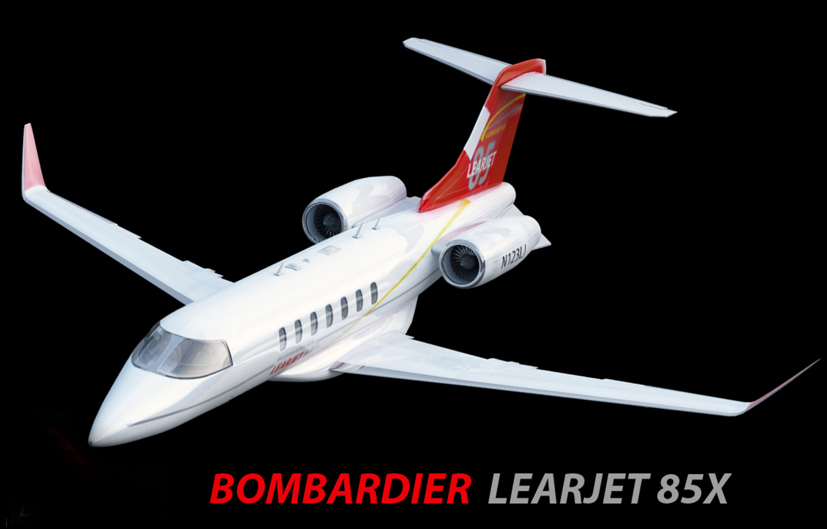 bombardier learjet 3d 3ds
