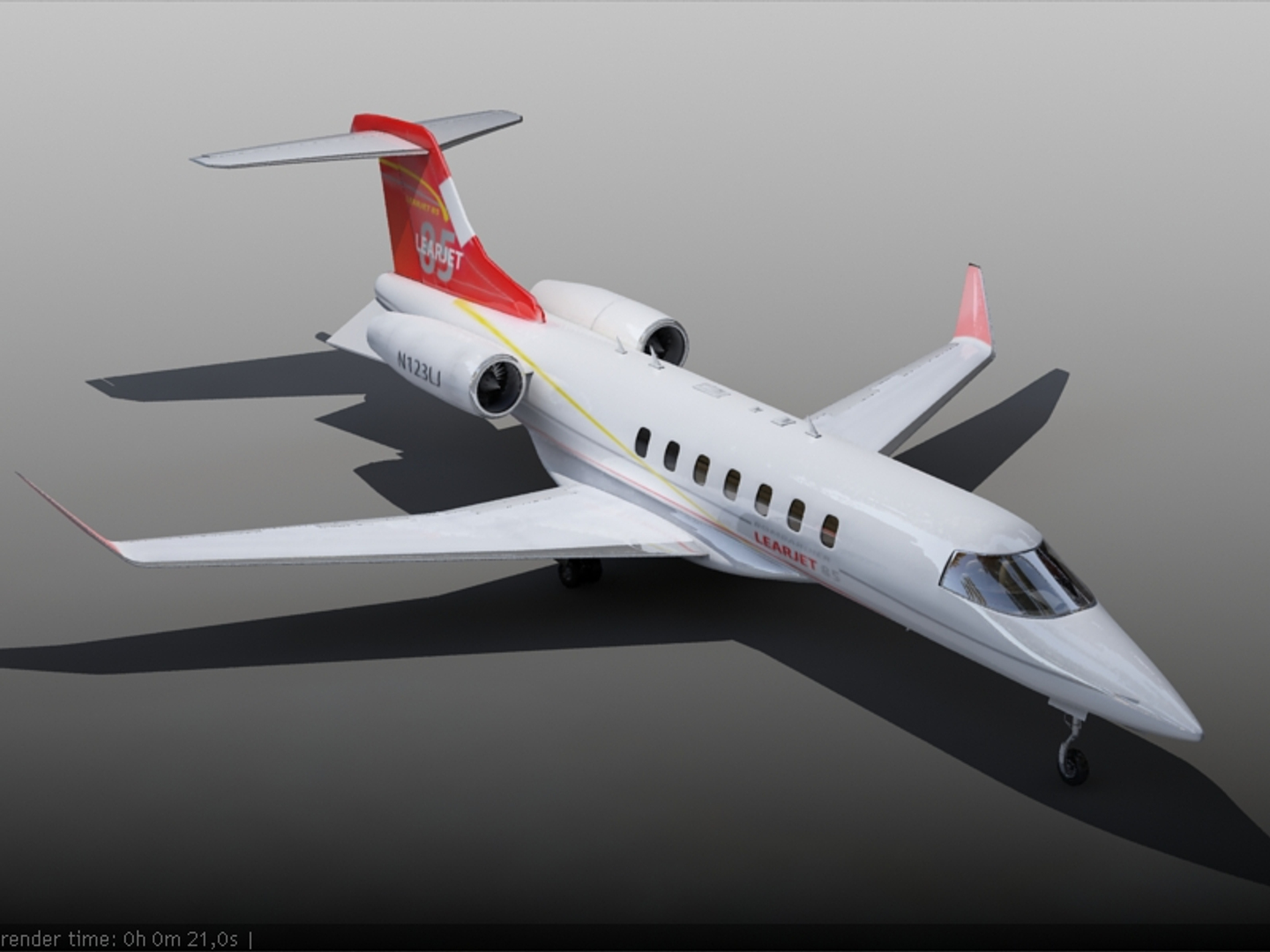 bombardier learjet 3d 3ds
