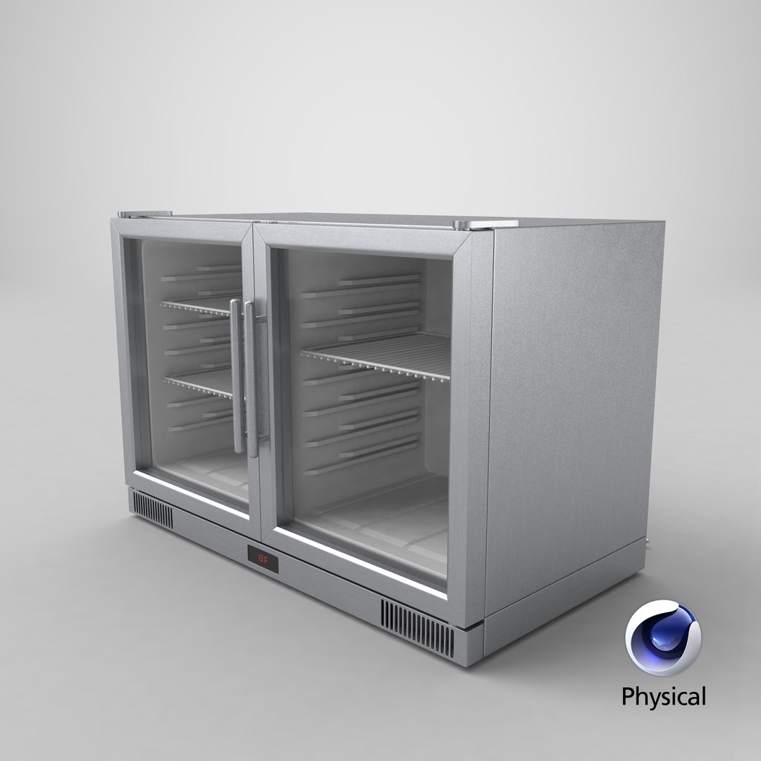 Real Mini Fridge 3D Model - TurboSquid 1613345