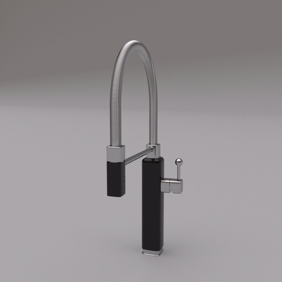 Kitchen Faucet 3D Model - TurboSquid 1982862