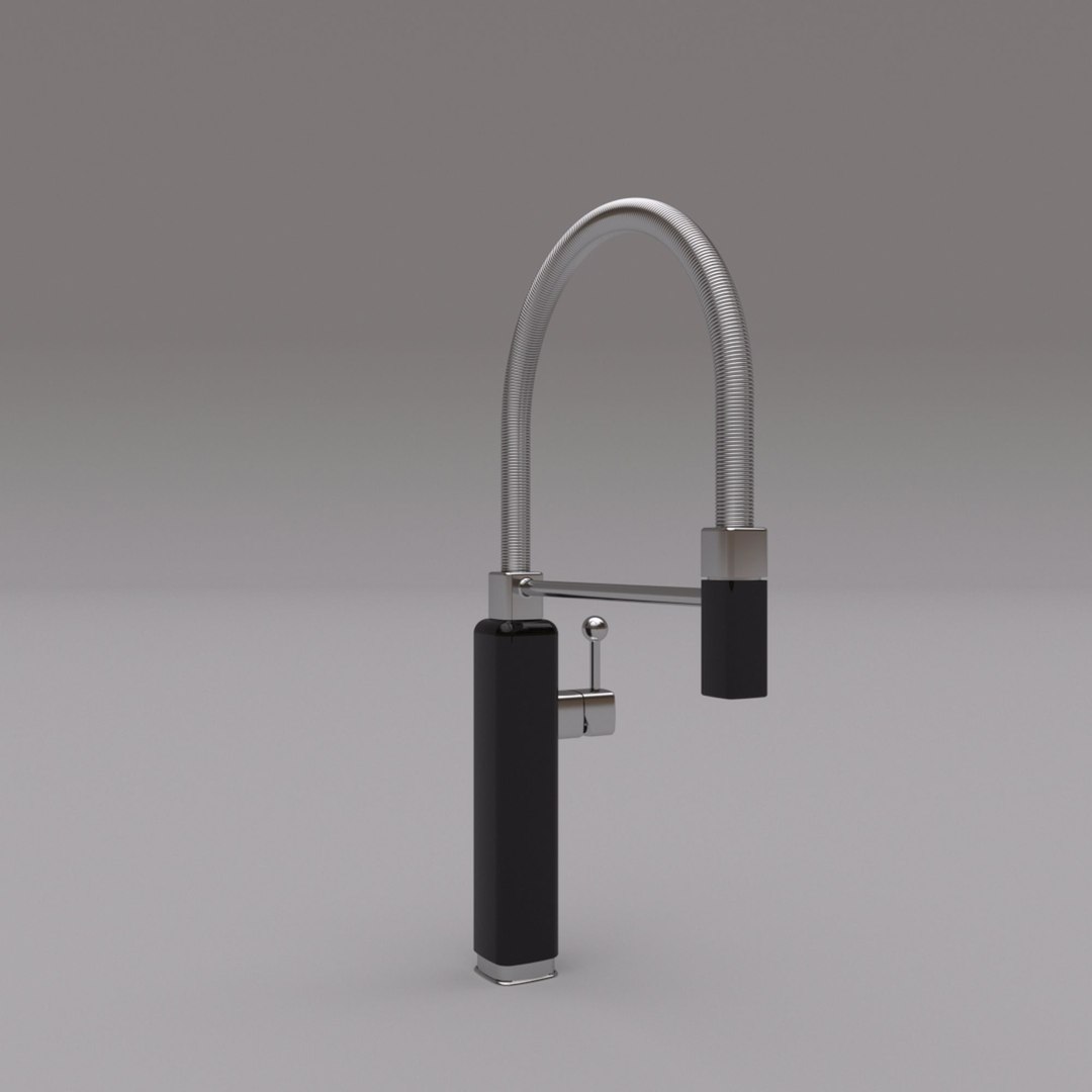Kitchen Faucet 3D Model - TurboSquid 1982862