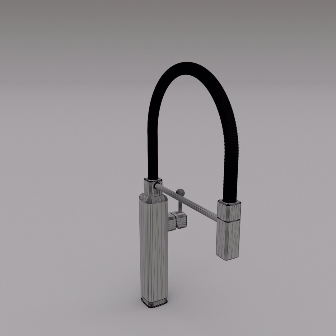 Kitchen Faucet 3D Model - TurboSquid 1982862