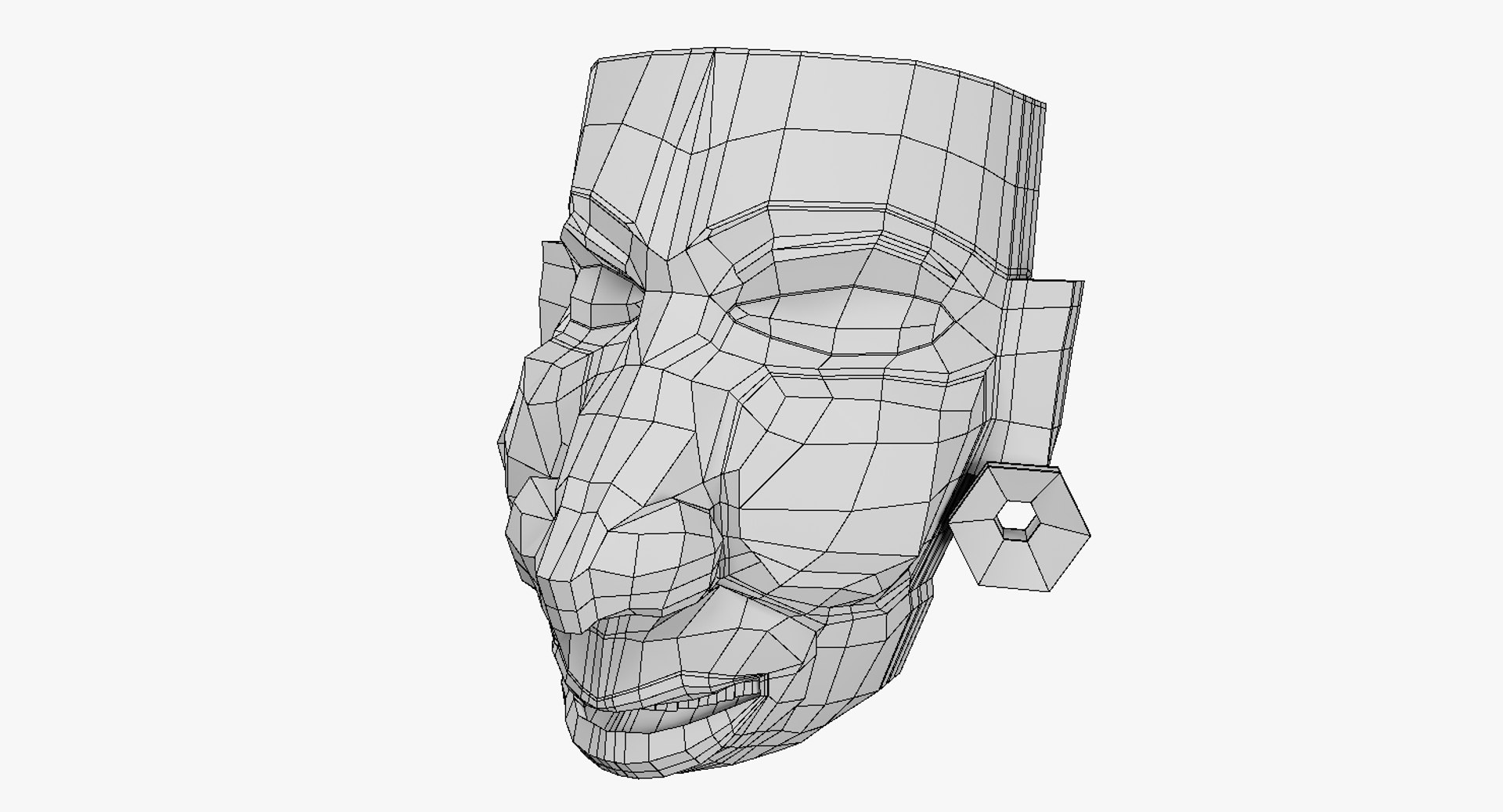Aztec Warrior Mosaic Mask 3D Model - TurboSquid 1309492