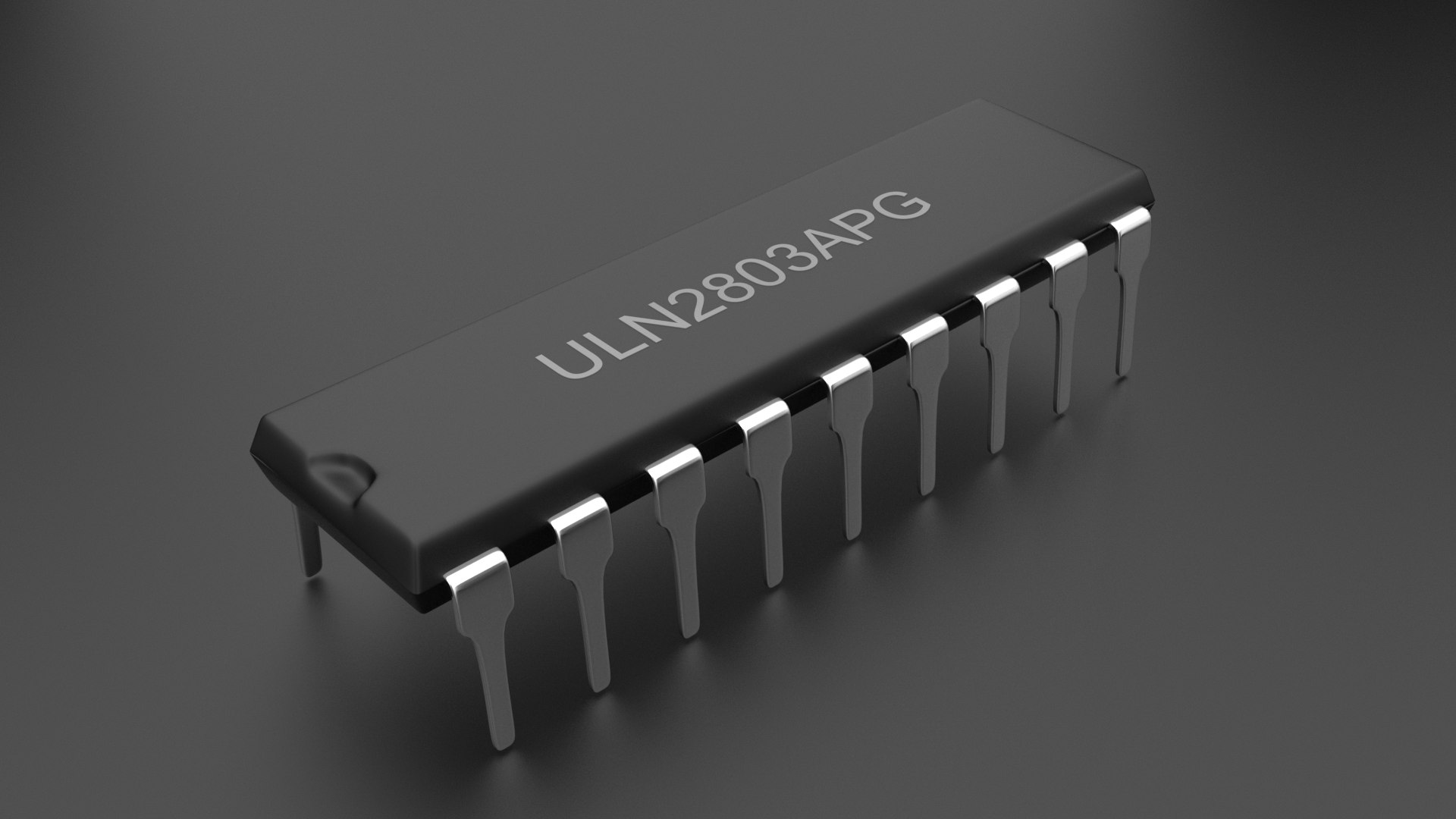 3D IC-ULN2803 - TurboSquid 2264984