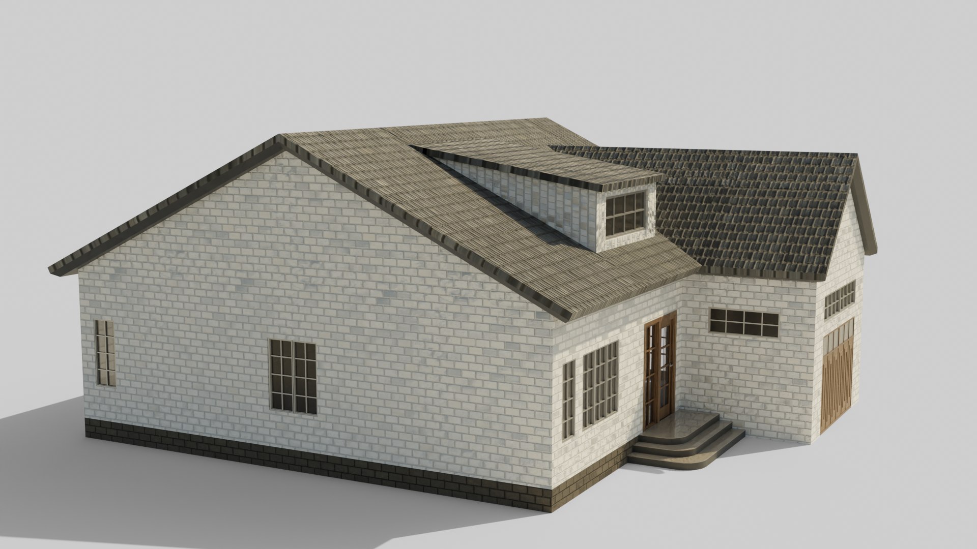 European House Model - TurboSquid 2169195