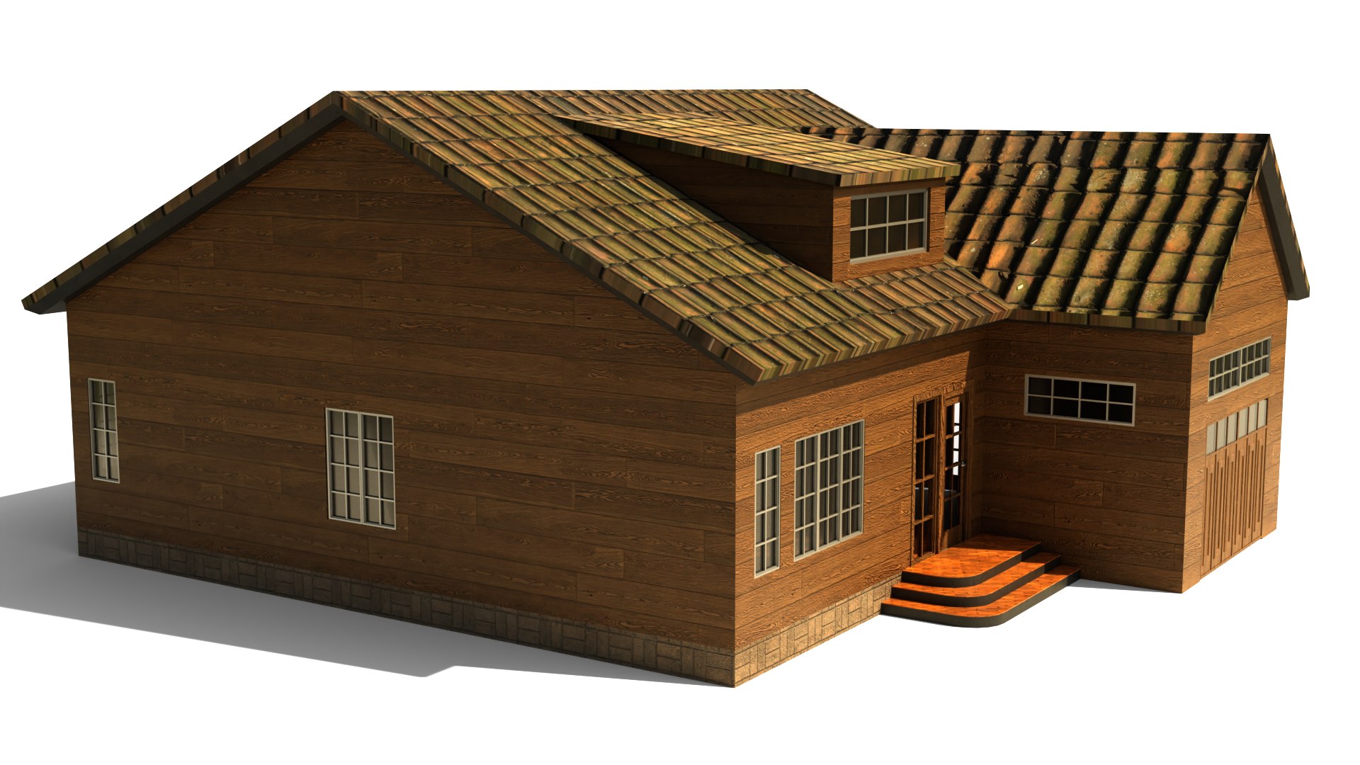 European House Model - TurboSquid 2169195