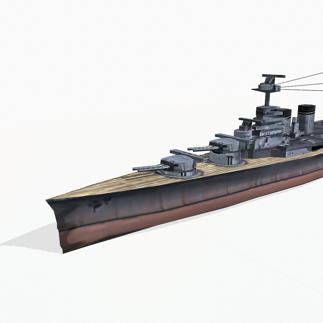 3d admiral-class battlecruisers model