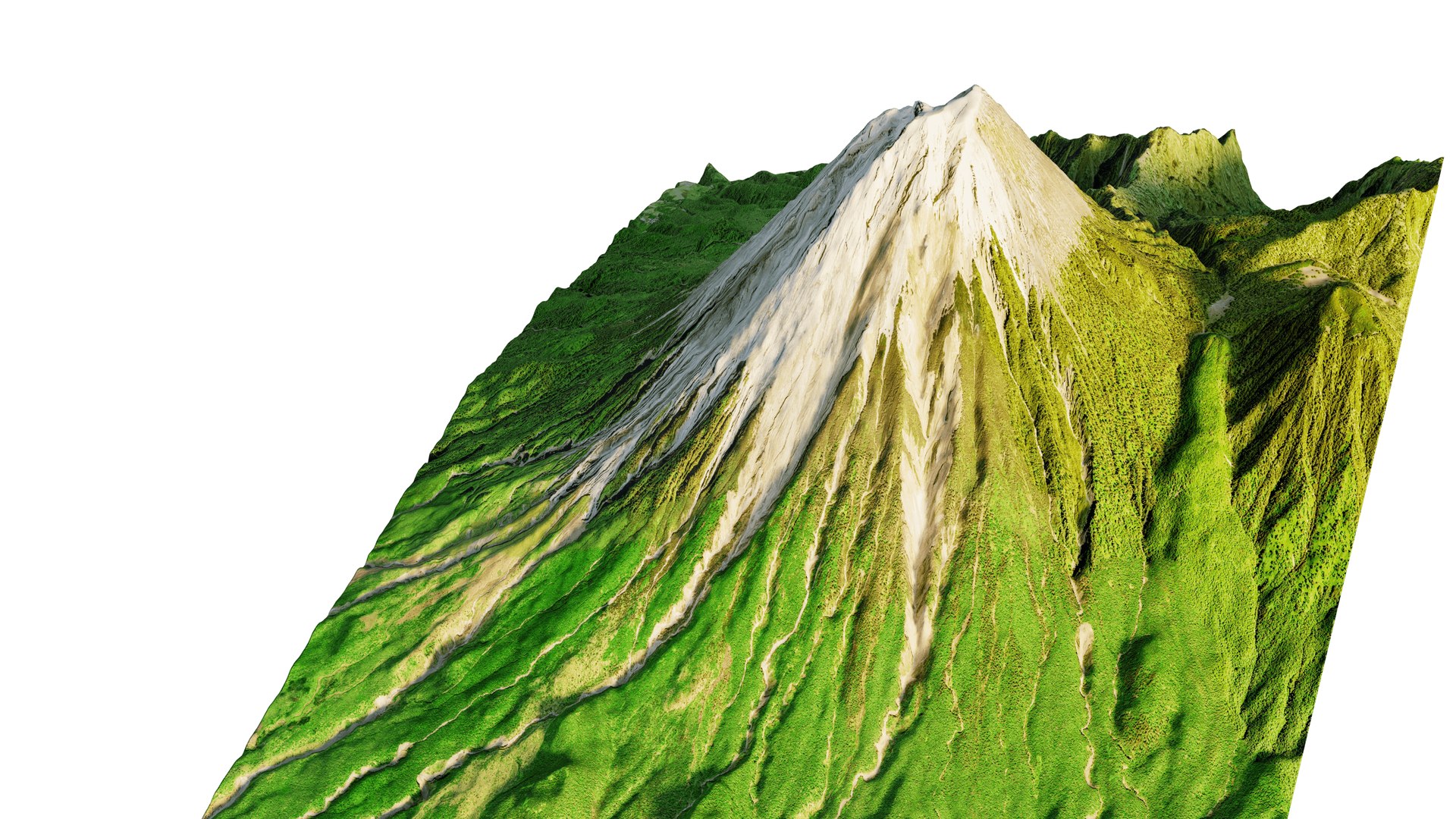 3D Mount Semeru 3d Model Terrain - TurboSquid 2084083