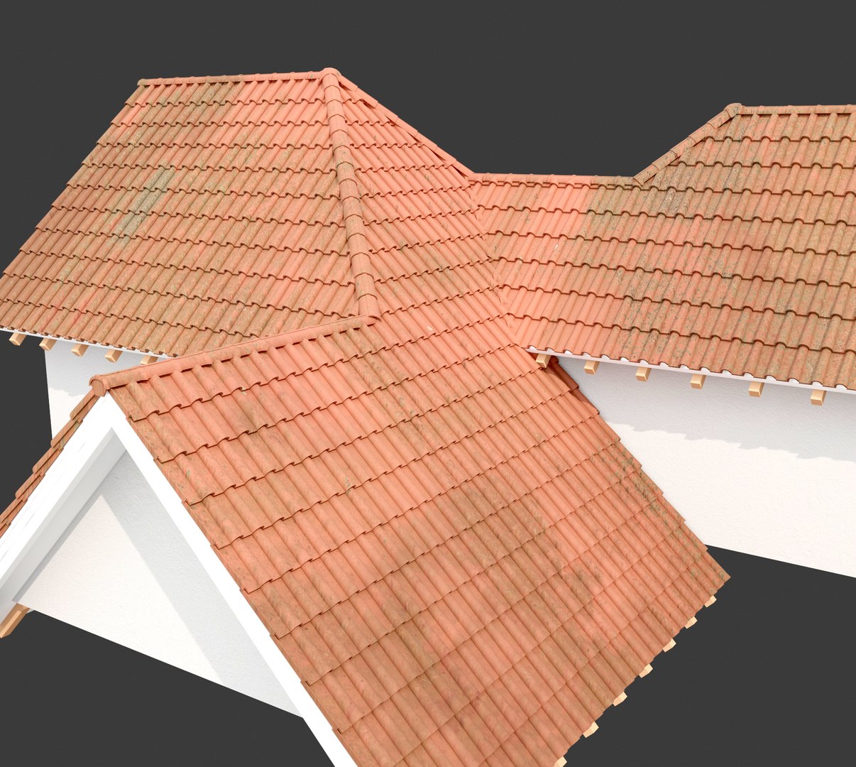 3D Realistic Roof Collections 31 Model - TurboSquid 1893613