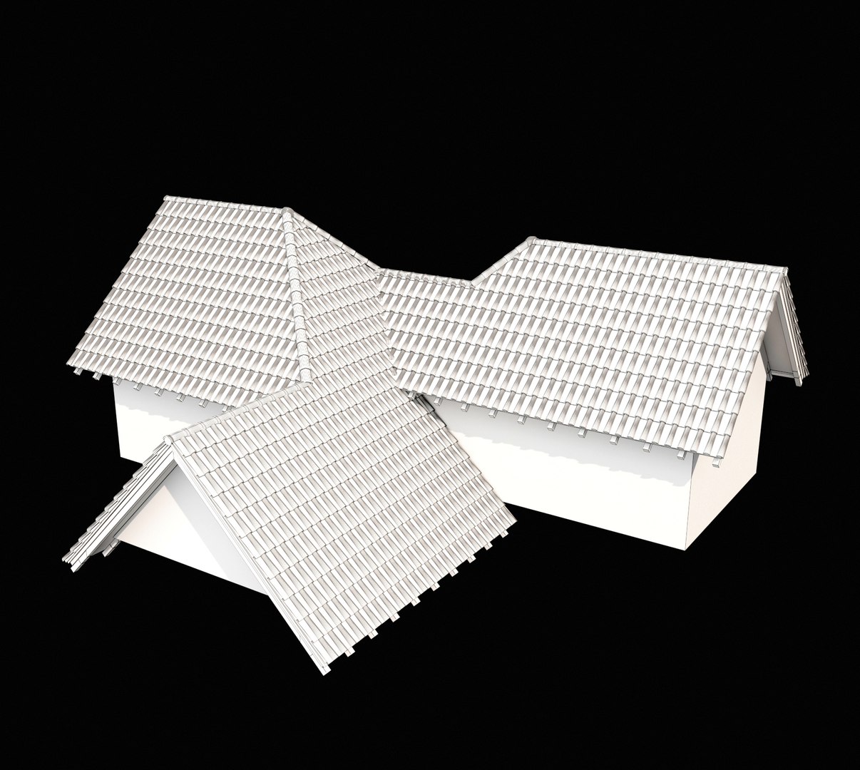 3D Realistic Roof Collections 31 Model - TurboSquid 1893613