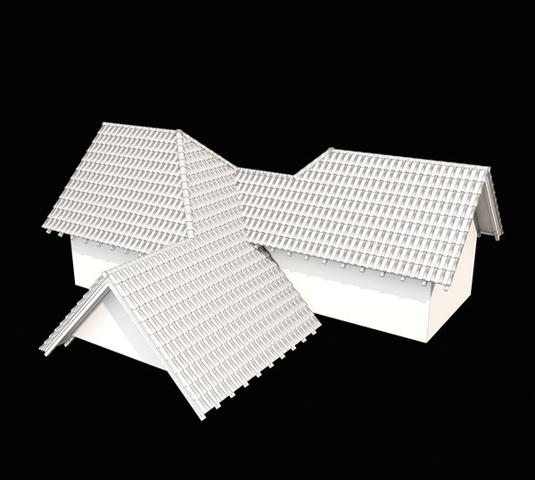 3D Realistic Roof Collections 31 model - TurboSquid 1893613