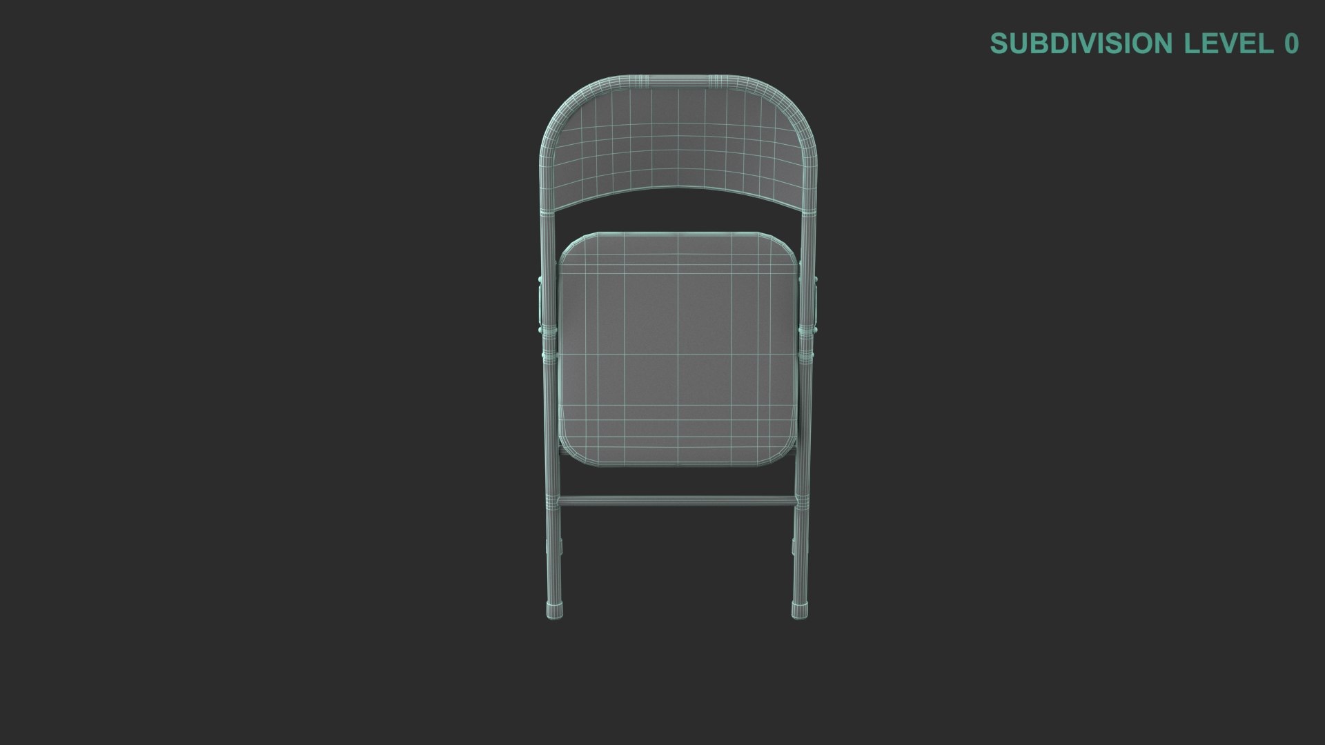 3D Folding Chair Model - TurboSquid 1863550