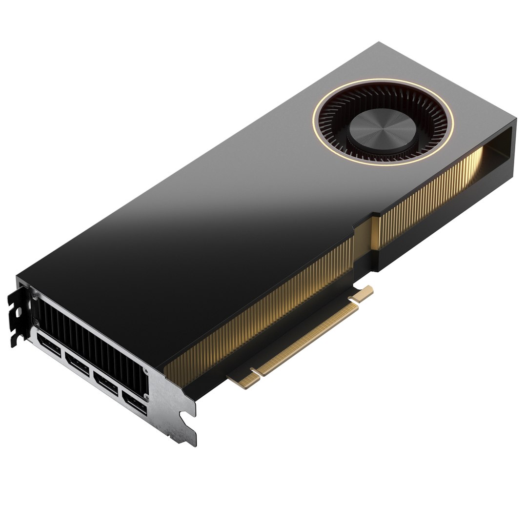 PNY Quadro RTX A6000 3D Model - TurboSquid 2199244