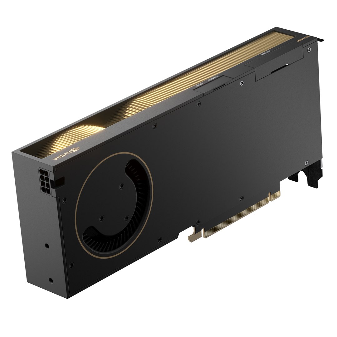 PNY Quadro RTX A6000 3D Model - TurboSquid 2199244