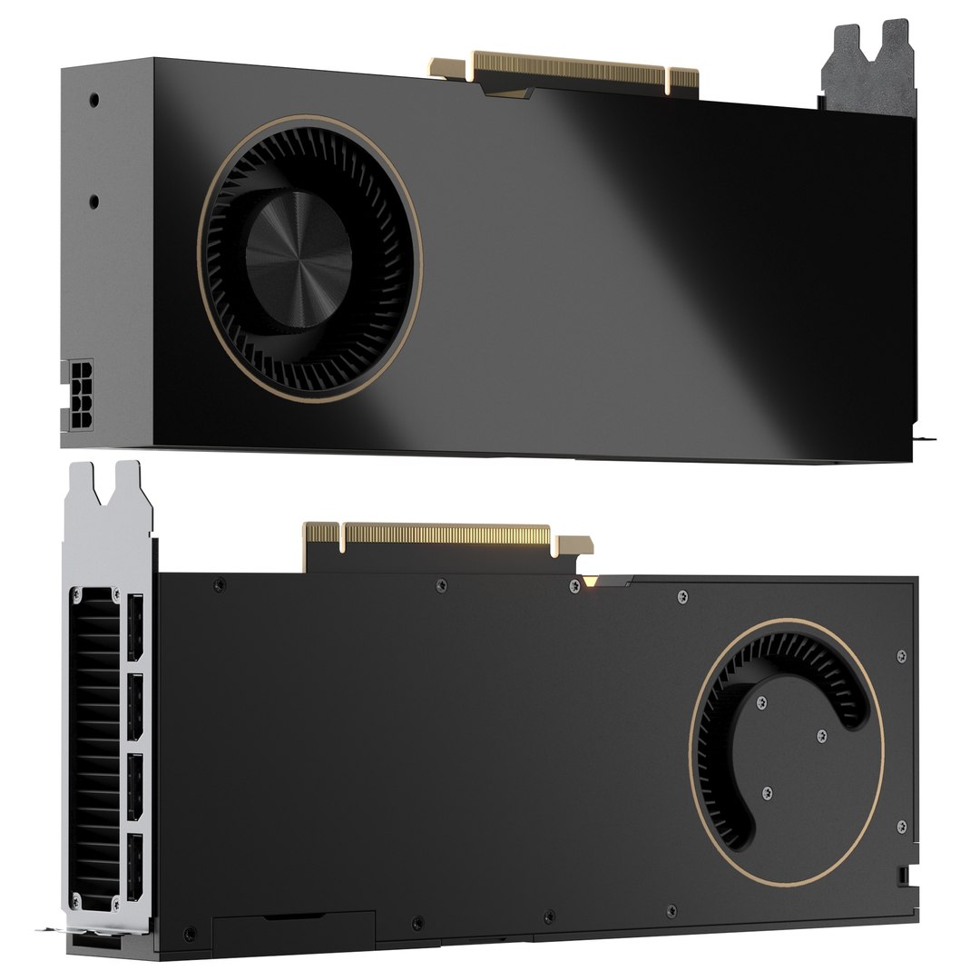 PNY Quadro RTX A6000 3D Model - TurboSquid 2199244