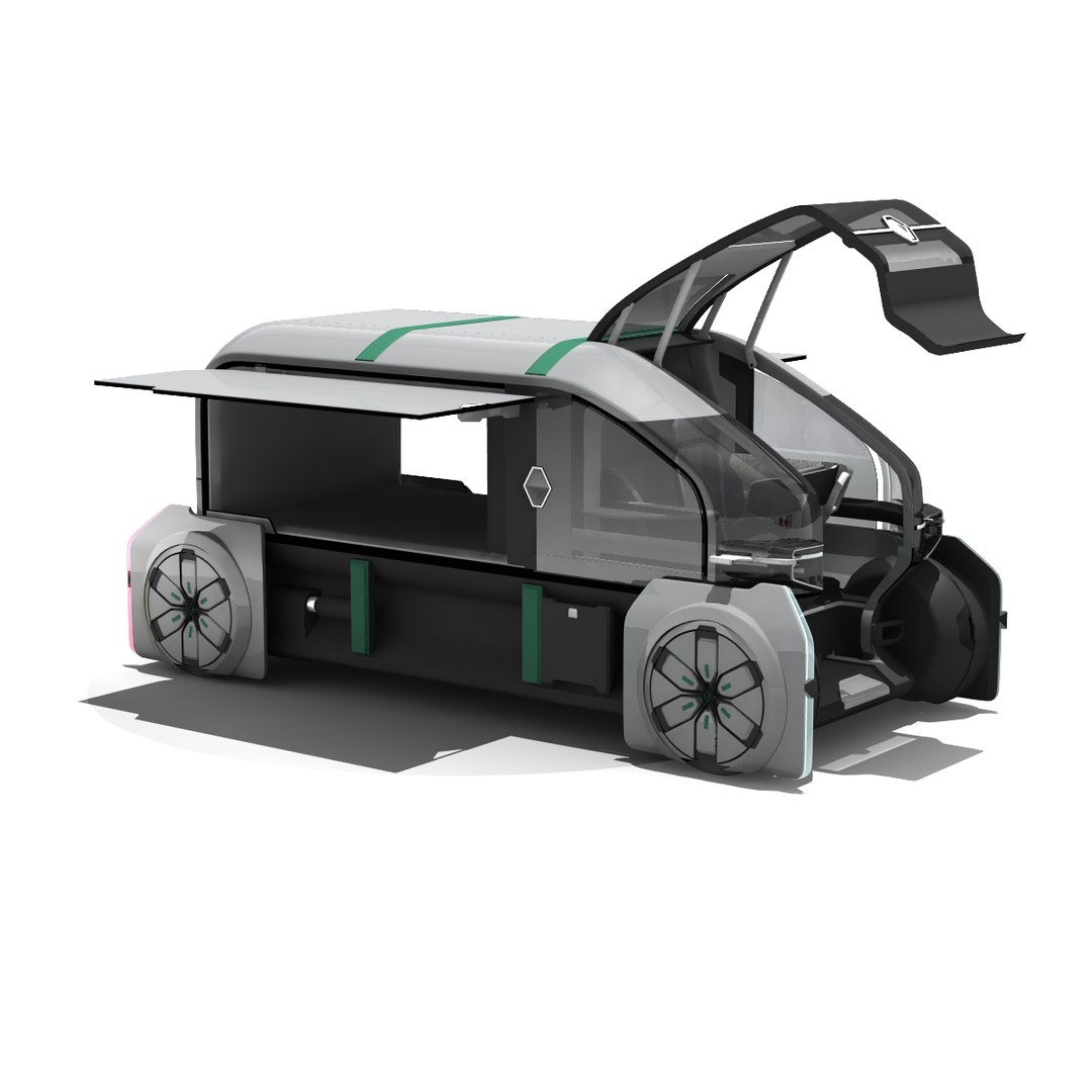 Ez-pro delivery concept model - TurboSquid 1333850