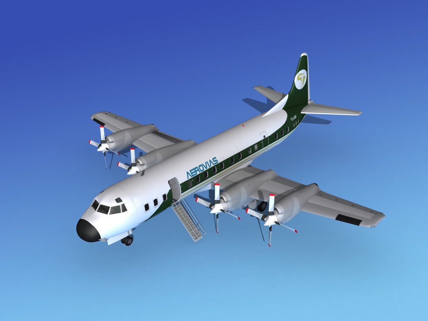 3d Propellers Electra Lockheed