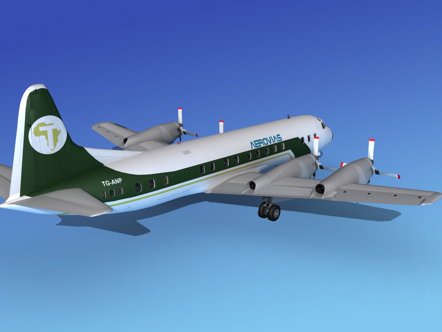 3d Propellers Electra Lockheed