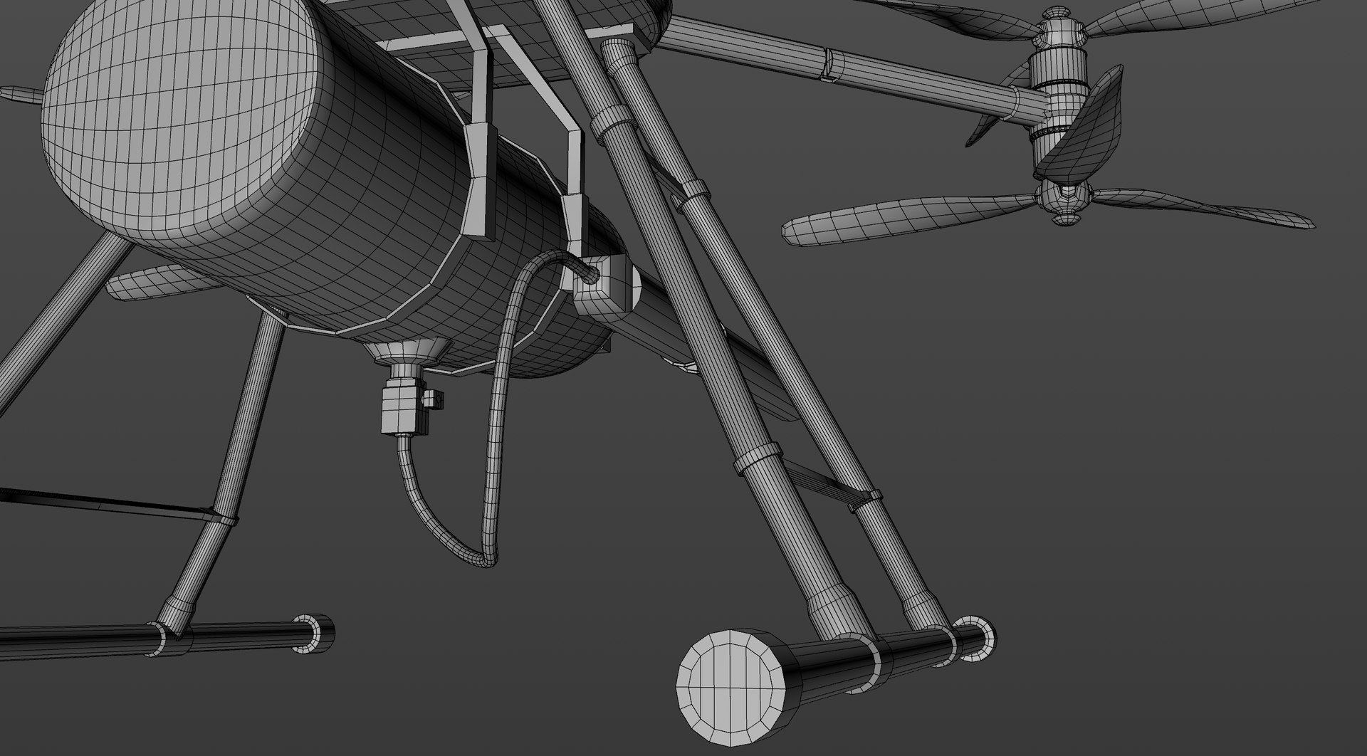 Fire Fighting Drone 3D Model - TurboSquid 2269890