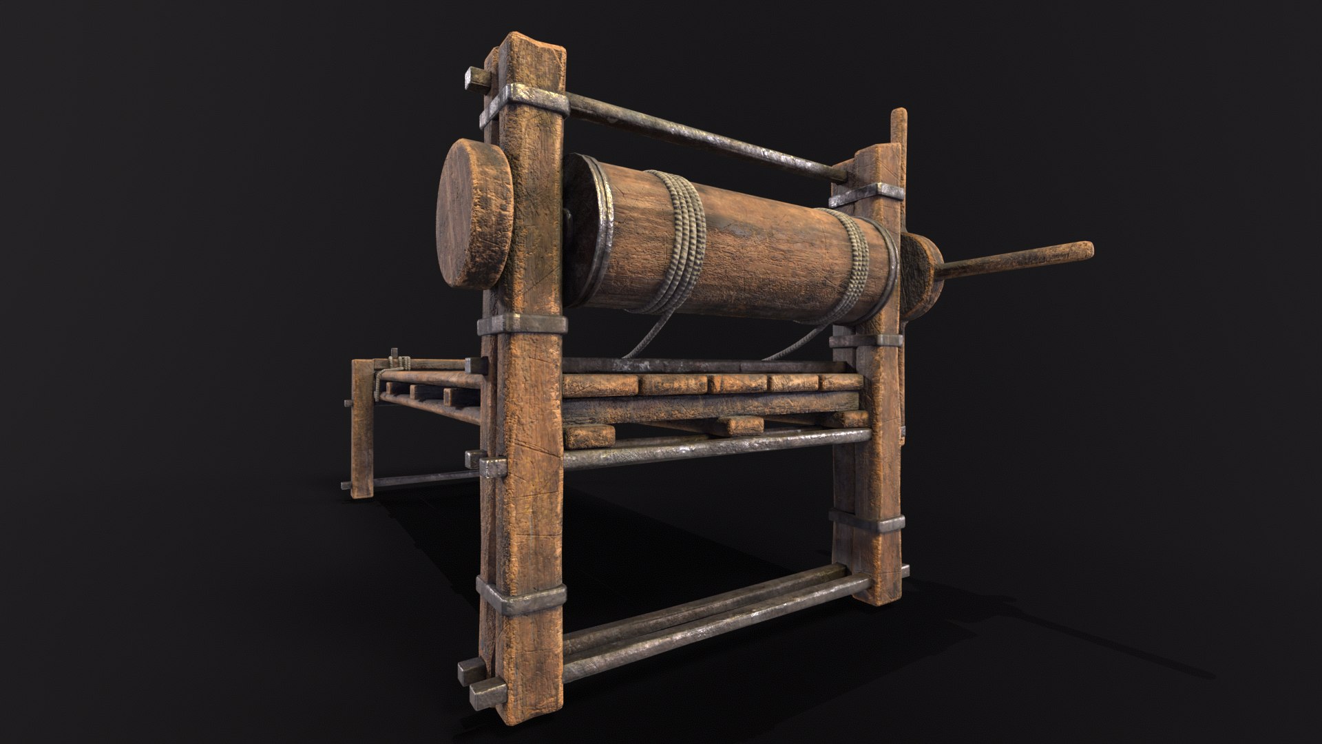 Medieval Rack Torture 3D Model - TurboSquid 2175258