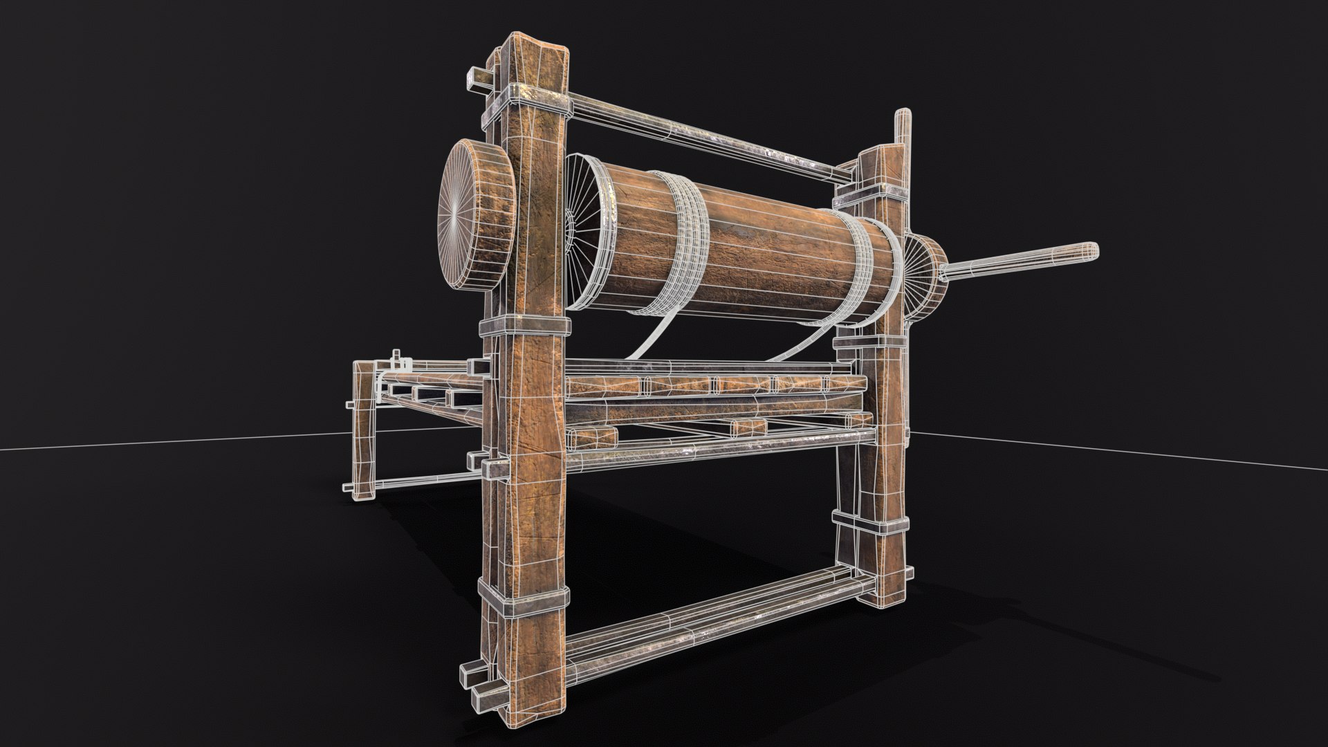 Medieval Rack Torture 3D Model - TurboSquid 2175258